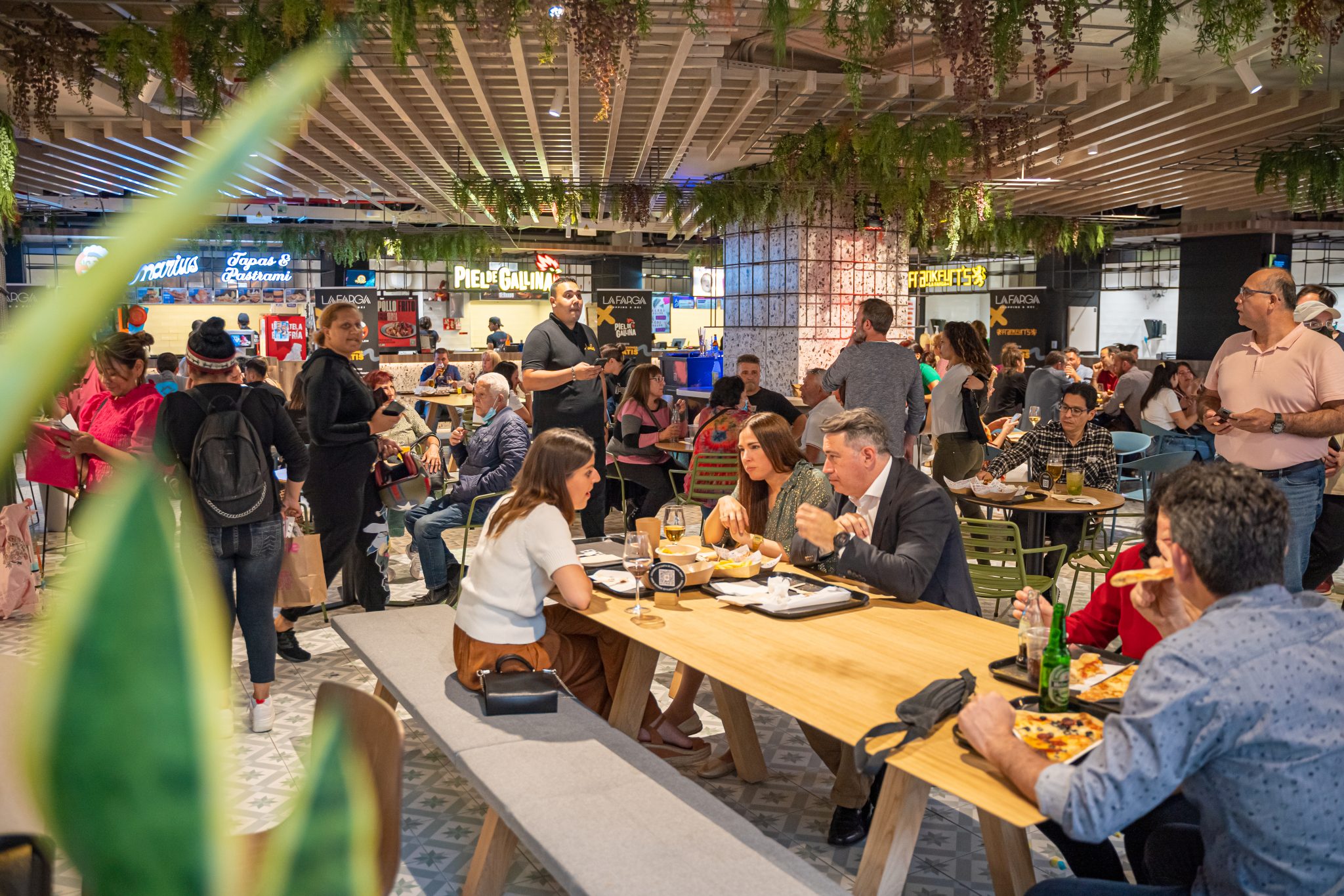 Horarios del centro comercial La Farga de L'Hospitalet - La Farga